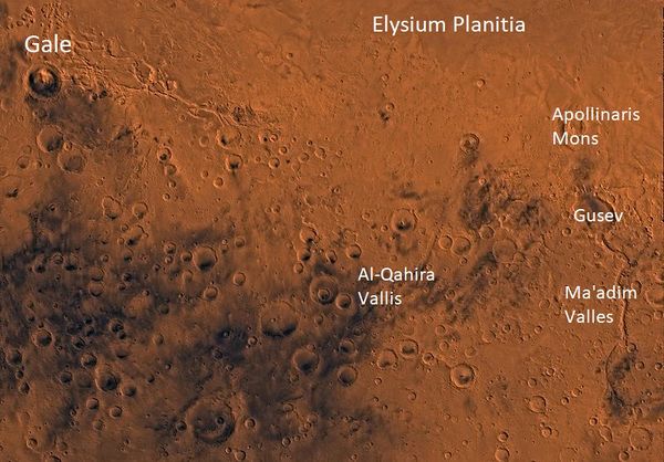 Aeolis quadrangle - Marspedia